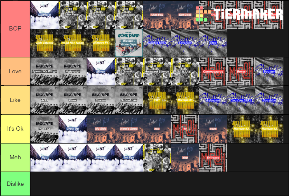 Stray Kids Songs Tier List (Community Rankings) - TierMaker