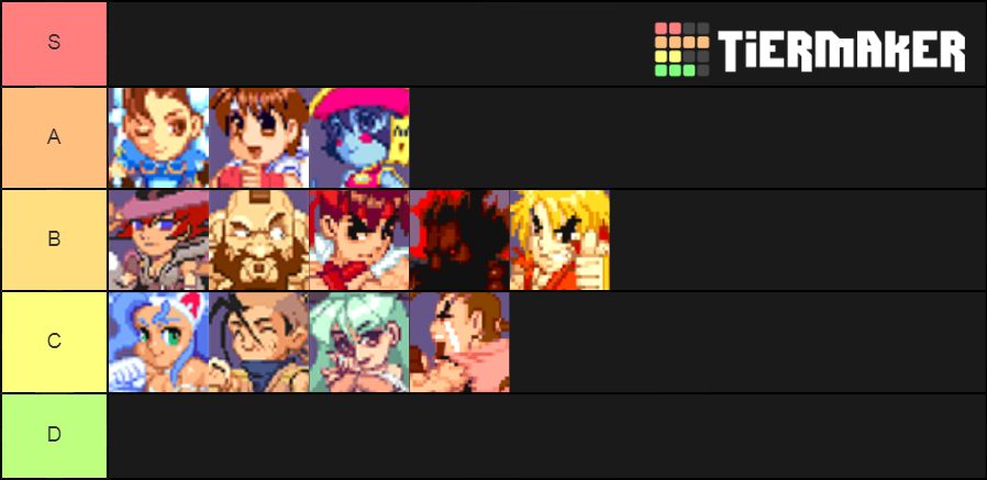 Super Gem Fighter Mini Mix Tier List (Community Rankings) - TierMaker