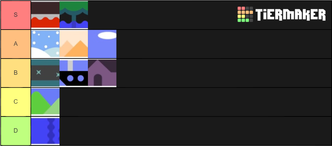 Super Mario Maker 2 Level Themes Tier List (Community Rankings) - TierMaker
