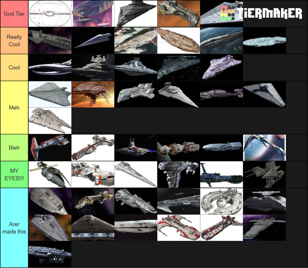 SW Ship Tier List (Community Rankings) - TierMaker