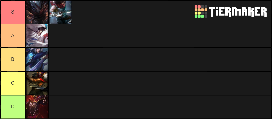 Talon Skins Tier List (Community Rankings) - TierMaker