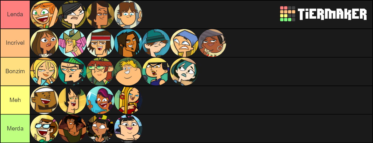 Td cast Tier List (Community Rankings) - TierMaker