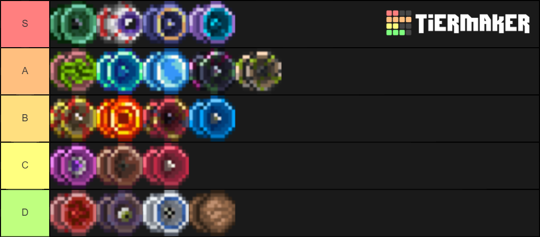 Terraria YoYo's Tier List (Community Rankings) - TierMaker