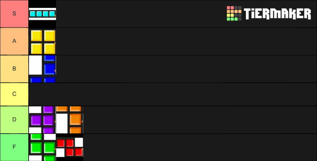 Tetri's Blocks Tier List (Community Rankings) - TierMaker