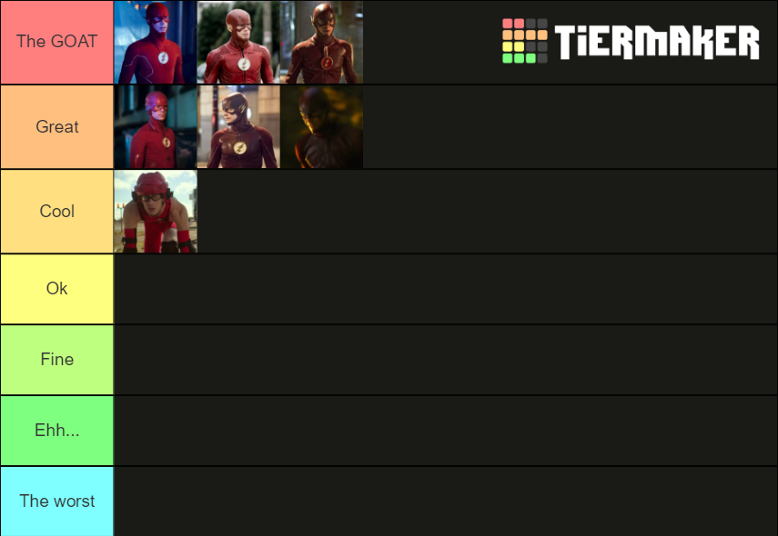 The Flash (CW) Suits Tier List (Community Rankings) - TierMaker
