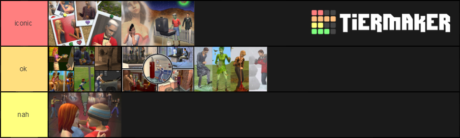 The Sims 2 Neighborhoods Tier List (Community Rankings) - TierMaker