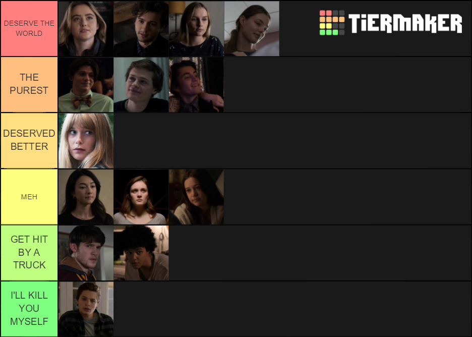 the society characters rank Tier List (Community Rankings) - TierMaker