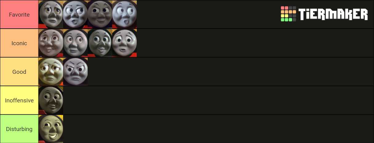 Thomas the Tank Engine Faces (Bill & Ben) Tier List (Community Rankings ...
