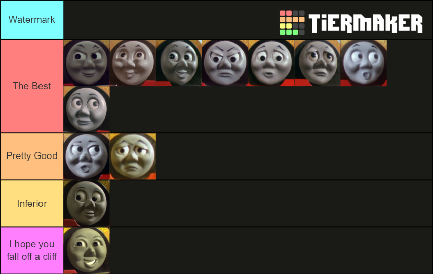 Thomas the Tank Engine Faces (Bill & Ben) Tier List (Community Rankings ...