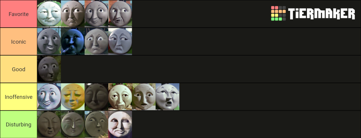 Thomas the Tank Engine Faces (Henry) Tier List (Community Rankings ...
