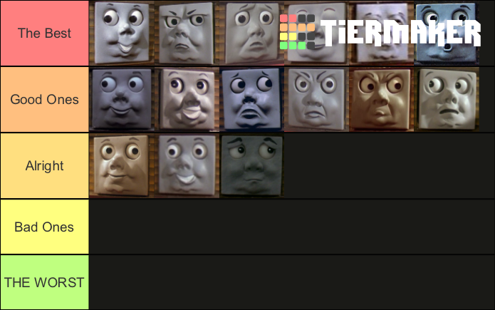 Thomas the Tank Engine Faces (Toby) Tier List (Community Rankings ...