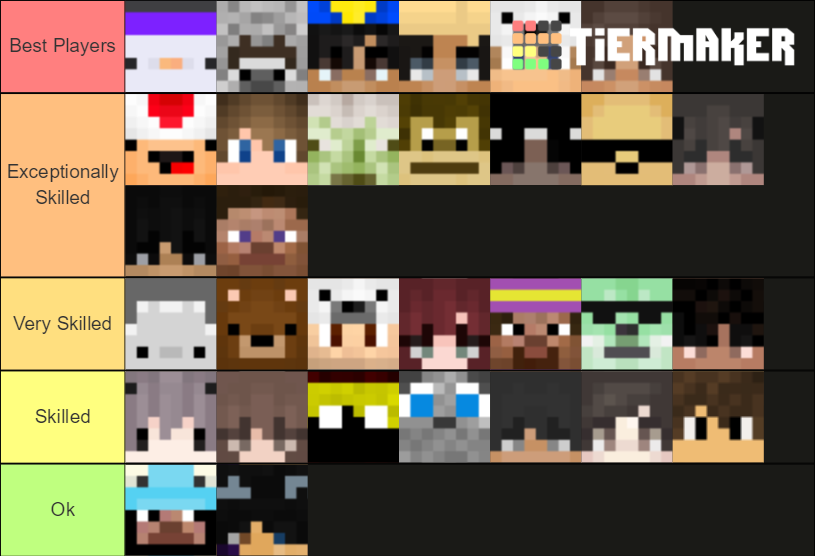 TNT Tag (Parkour Based) Tier List (Community Rankings) - TierMaker