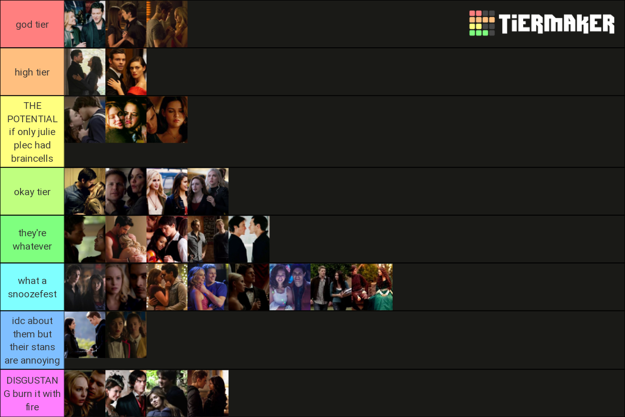 TVDU ships Tier List (Community Rankings) - TierMaker