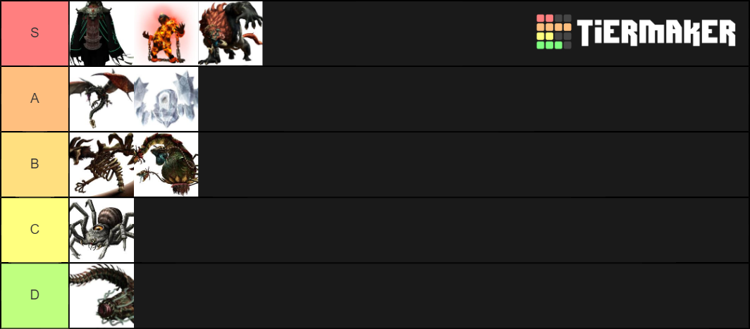 Twilight Princess final bosses Tier List (Community Rankings) - TierMaker
