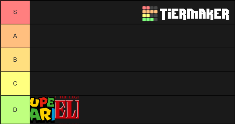 Ultimate gaming Tier List (Community Rankings) - TierMaker