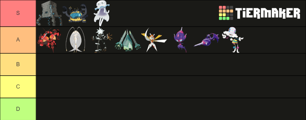 Ultra Beast Tier List (Community Rankings) - TierMaker