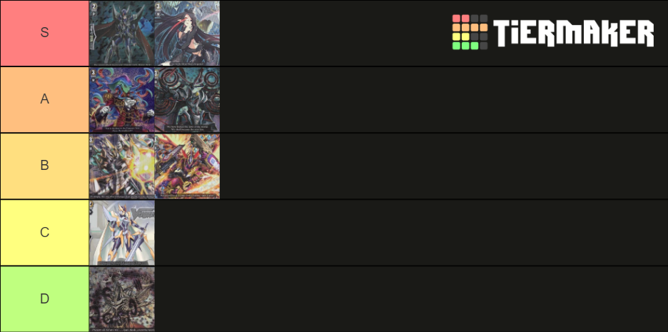 Vanguard Deck Tier List (Community Rankings) - TierMaker