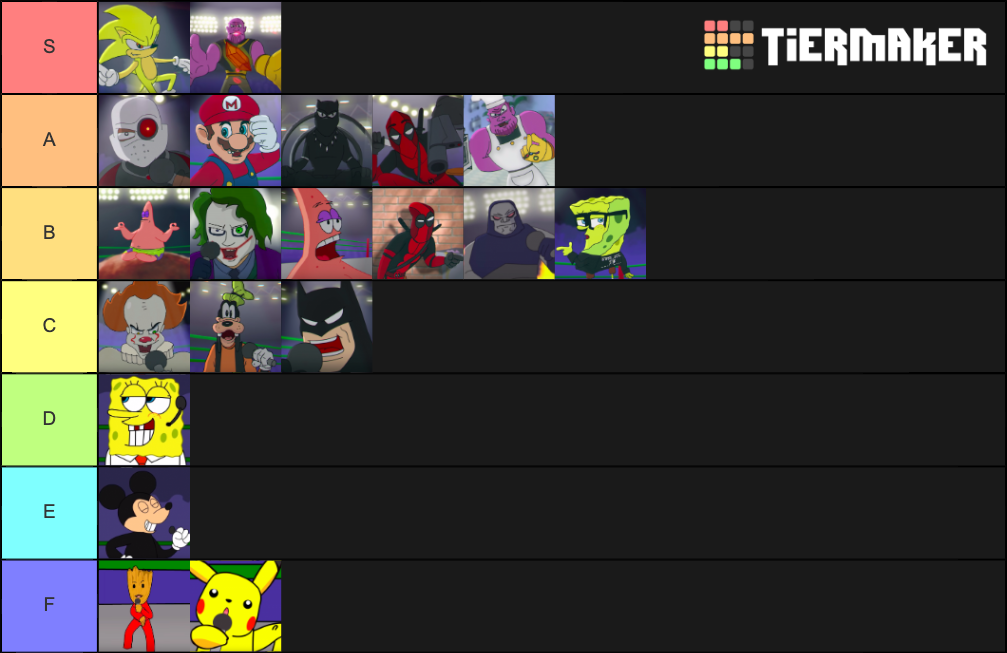 Verbalase Cartoon Beatbox Battle Tier List (Community Rankings) - TierMaker