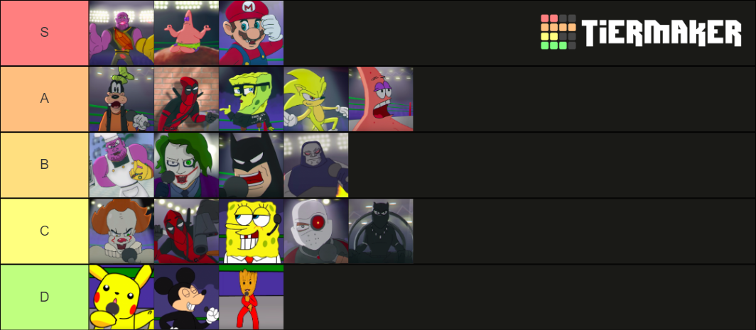 Verbalase Cartoon Beatbox Battle Tier List (Community Rankings) - TierMaker