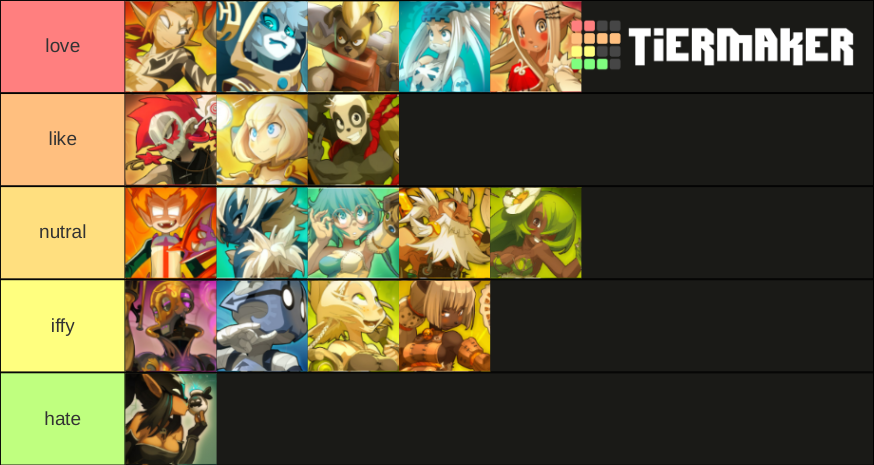 Wakfu Tier List (Community Rankings) - TierMaker