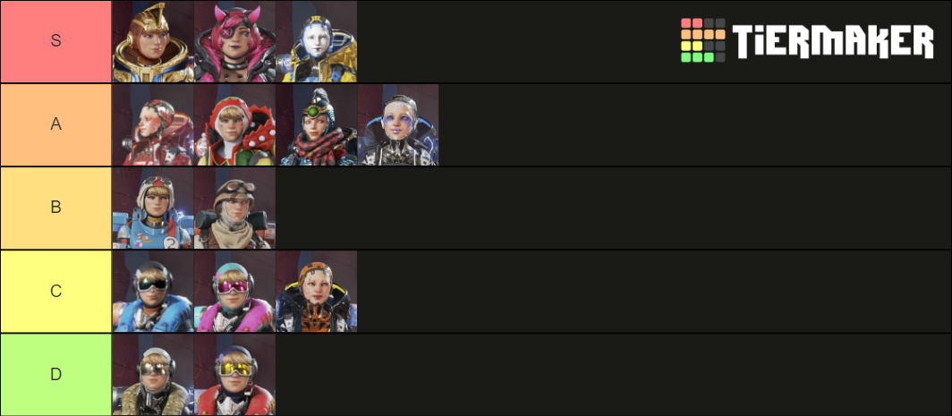 Wattson legendary skins Tier List (Community Rankings) - TierMaker