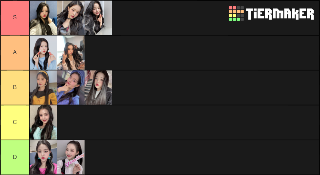 Wonyoung Fiesta ERA Iz*one Tier List (Community Rankings) - TierMaker