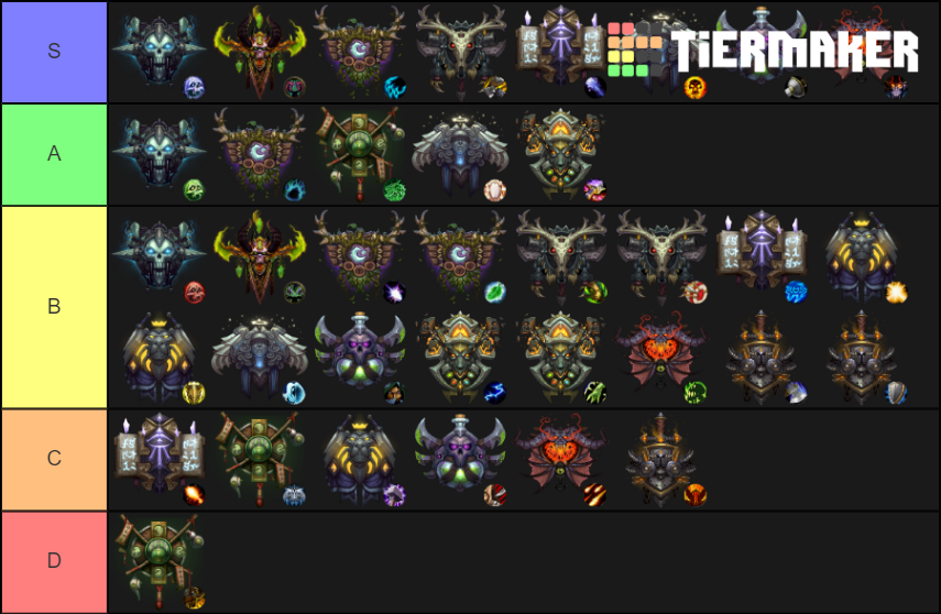 WoW Tier List (Community Rankings) - TierMaker