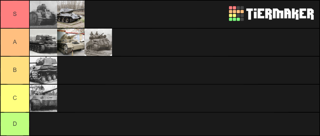 WW2 Tanks Tier List (Community Rankings) - TierMaker