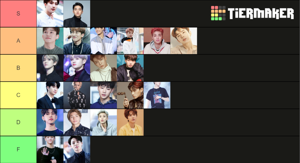 Kpop Vocals Tier List (Community Rankings) - TierMaker