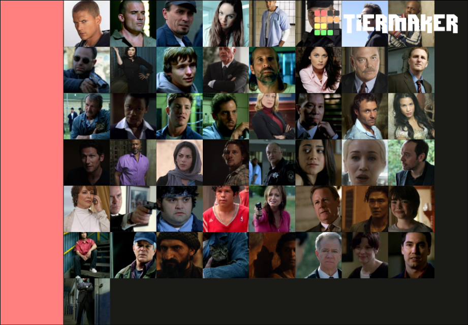 Prison Break Characters (All Seasons) Tier List (Community Rankings ...