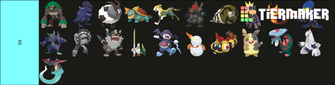 8th Gen Pokemon Tier List (Community Rankings) - TierMaker