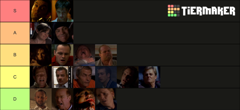 Criminal Minds Season 1 Unsubs Tier List (Community Rankings) - TierMaker