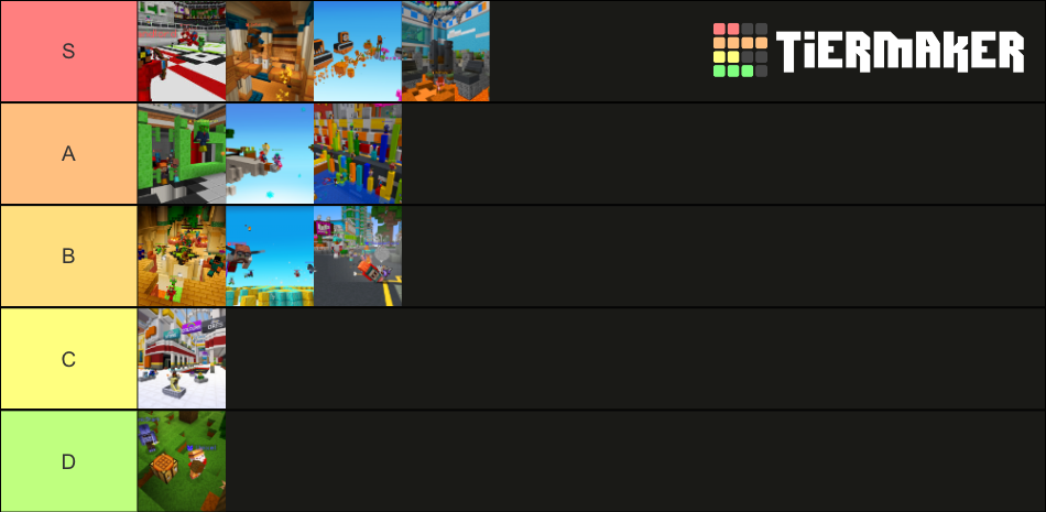 MCC Games Tier List (Community Rankings) - TierMaker