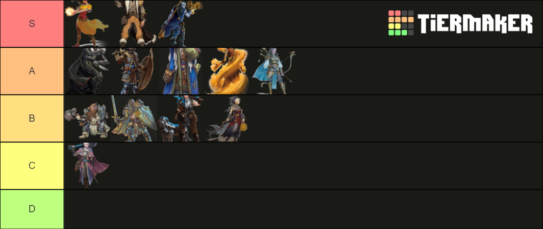 Dnd Classes Tier List (Community Rankings) - TierMaker