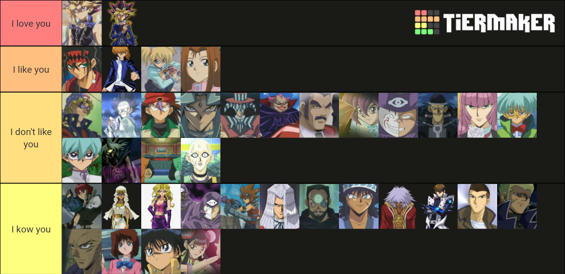 Yugioh Duel Monsters Tier List (Community Rankings) - TierMaker
