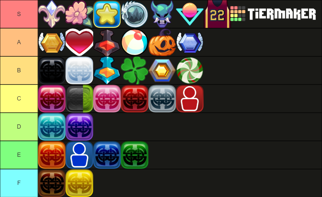 Brawlhalla Colors Tier List (Community Rankings) - TierMaker