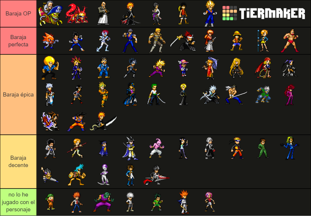 Jump Ultimate Stars all playable characters Tier List (Community ...