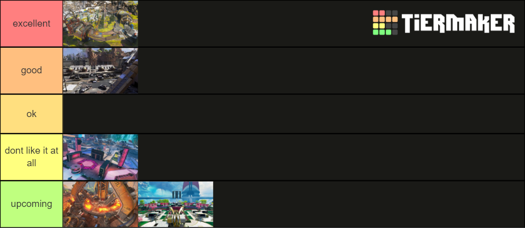 Apex Legends Arena Maps Tier List (Community Rankings) - TierMaker
