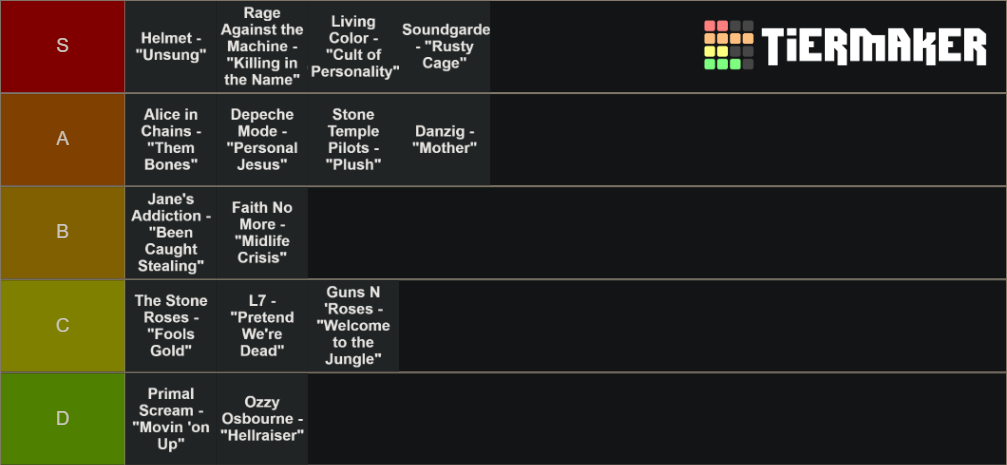 GTA Radio X Tier List (Community Rankings) - TierMaker