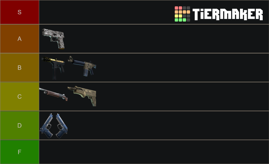 CSGO Original Inferno Collection Tier List (Community Rankings) - TierMaker