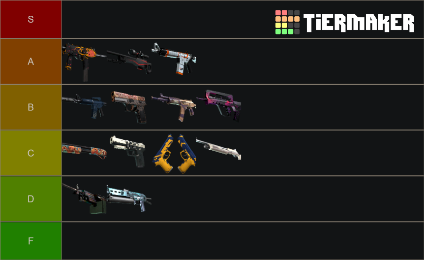 CSGO Winter Offensive Case Tier List (Community Rankings) - TierMaker