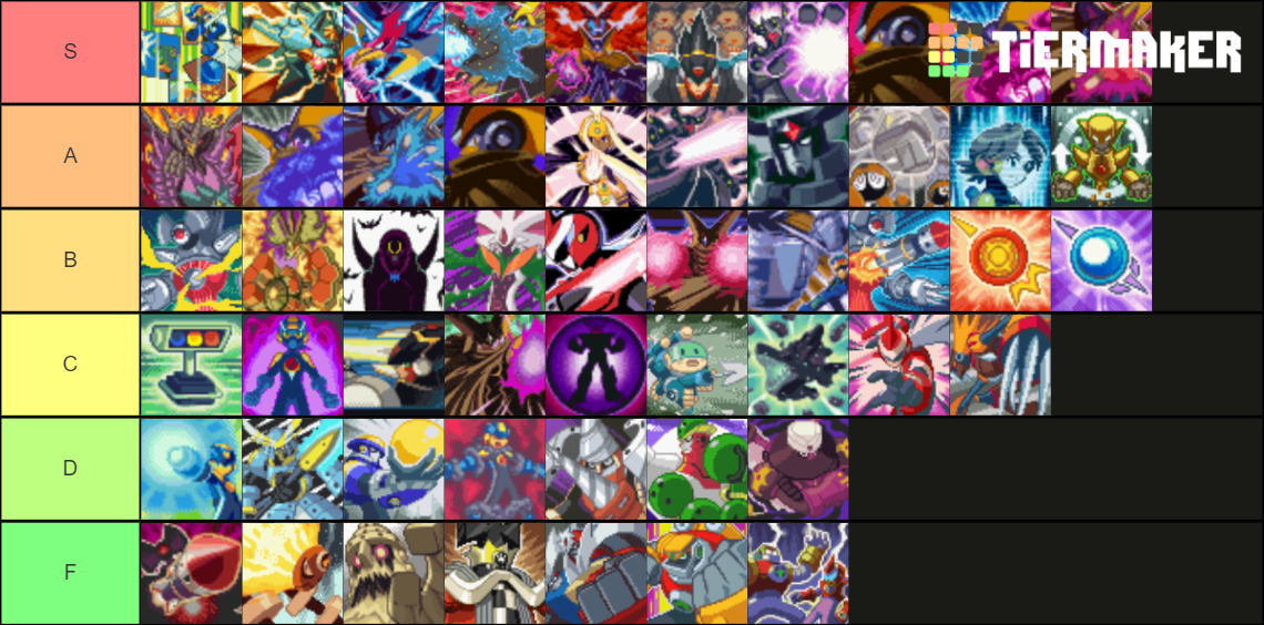 Megaman Battle Network Giga Chips Tier List (Community Rankings ...