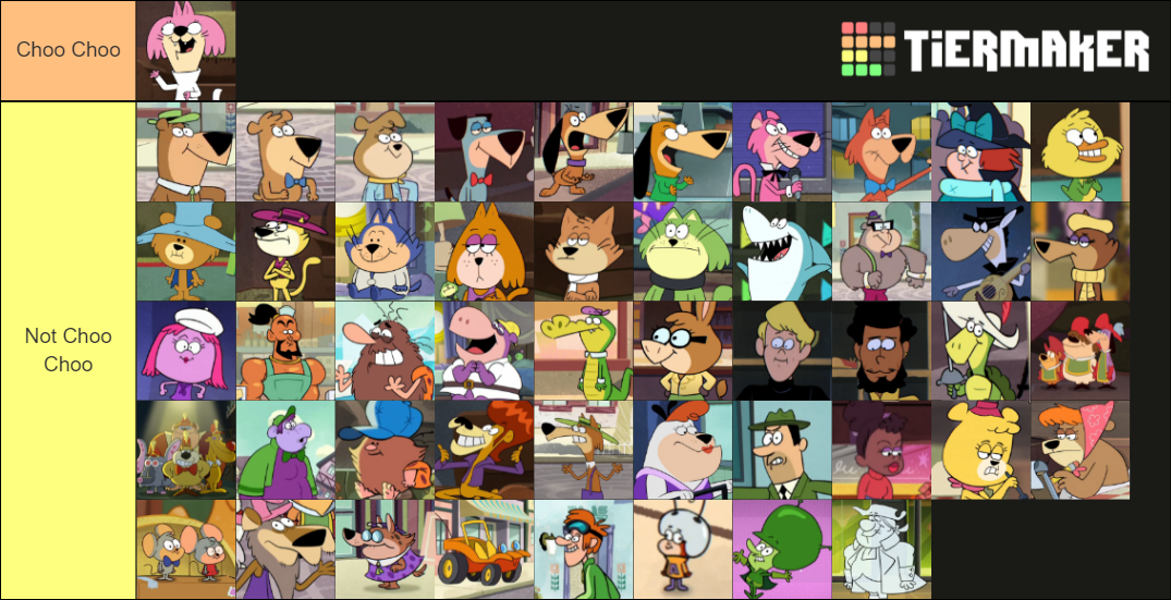 Jellystone! Characters Tier List (Community Rankings) - TierMaker