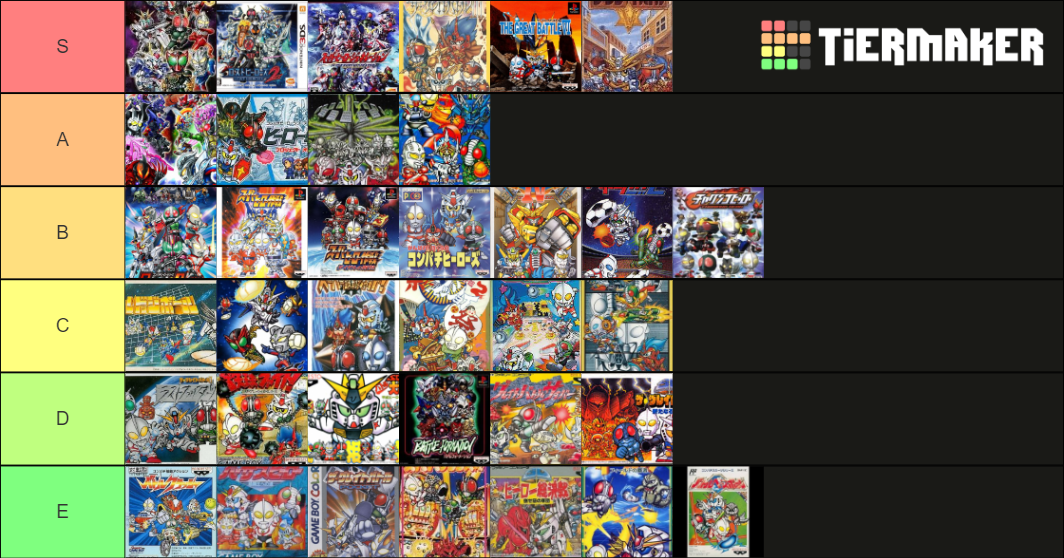 Compati Hero game Tier List (Community Rankings) - TierMaker