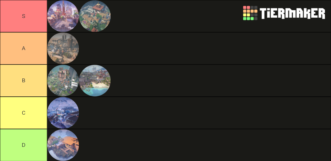 Valorant maps tierlist Tier List (Community Rankings) - TierMaker