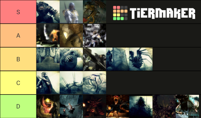 Demon's Souls Bosses Tier List (Community Rankings) - TierMaker
