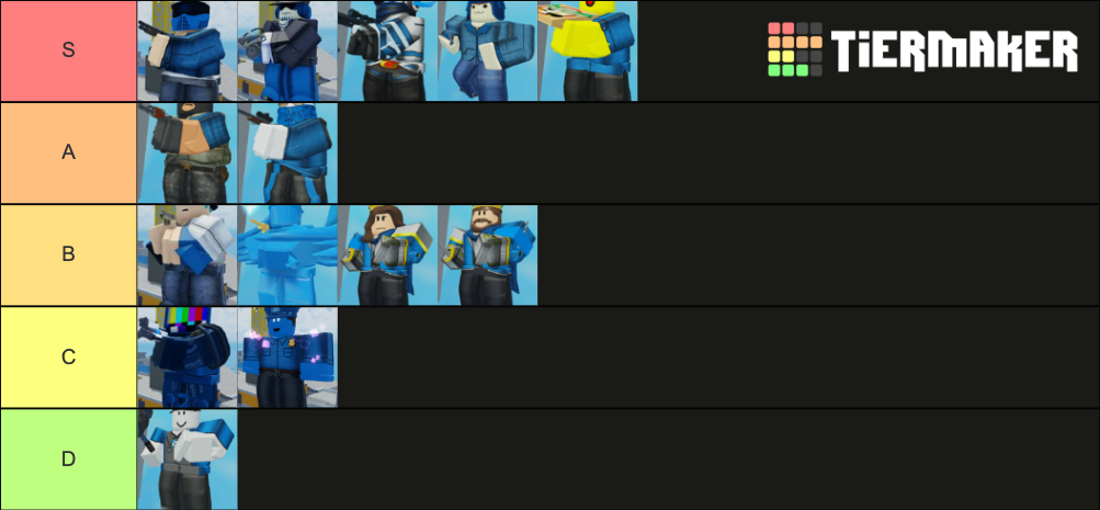 roblox arsenal promo skins Tier List (Community Rankings) - TierMaker