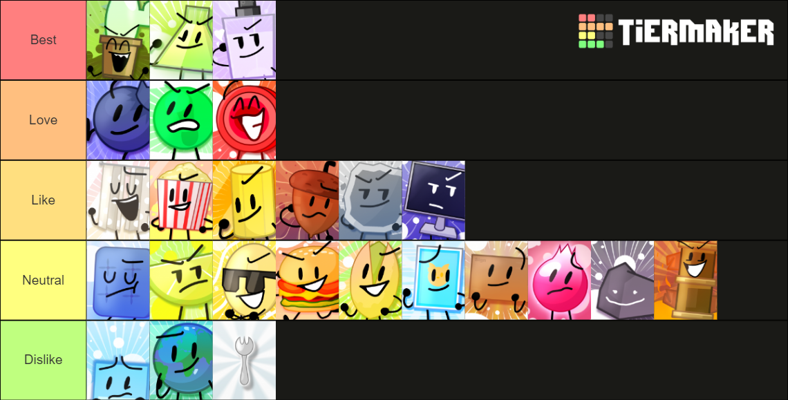 Generic Object Battle Characters Tier List (Community Rankings) - TierMaker