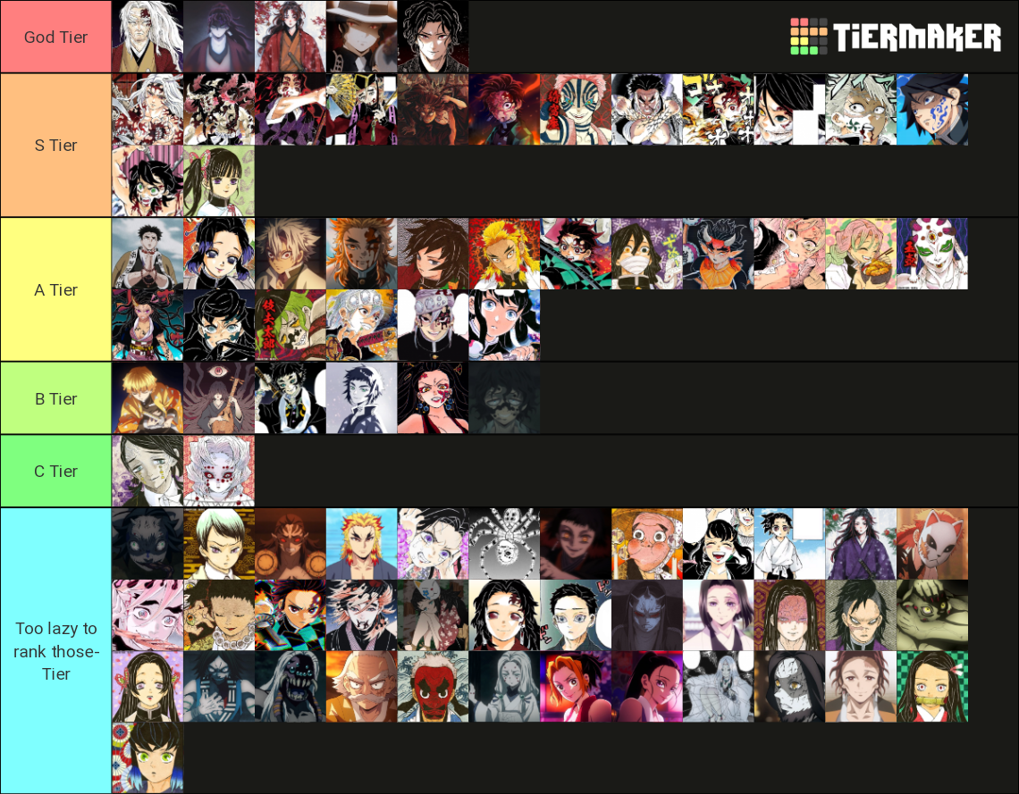 Demon Slayer - Complete Scaling X Tier List (Community Rankings ...