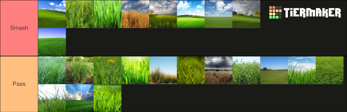 Grass Tier List (Community Rankings) - TierMaker